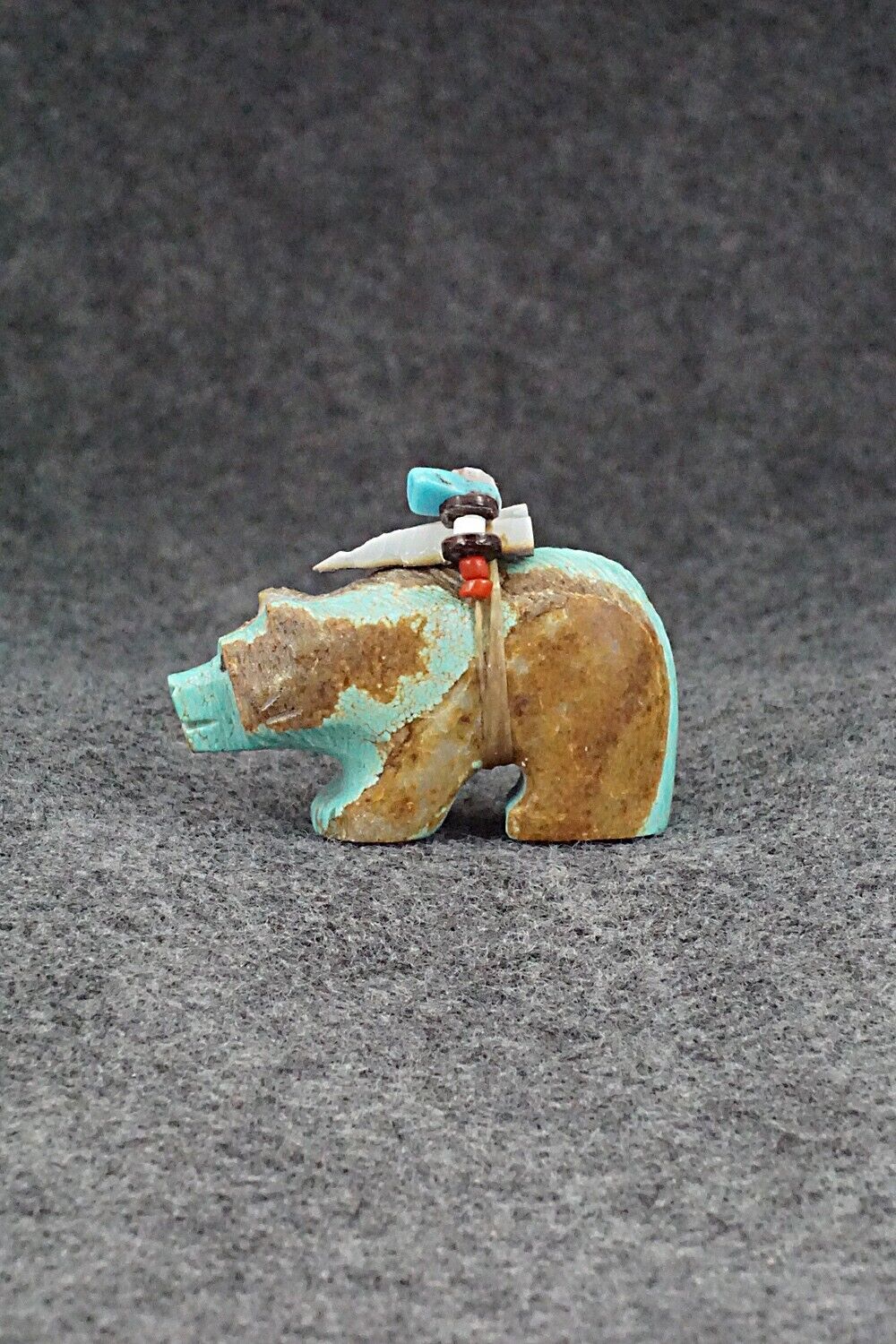 Bear Zuni Fetish Carving - Douglas Martza – High Lonesome Trading